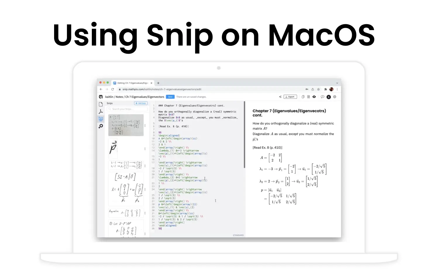 Snip for MacOS